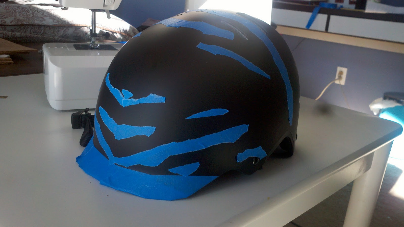 Dirty Shiny Pretty: DIY Gift: Tiger Bike Helmet