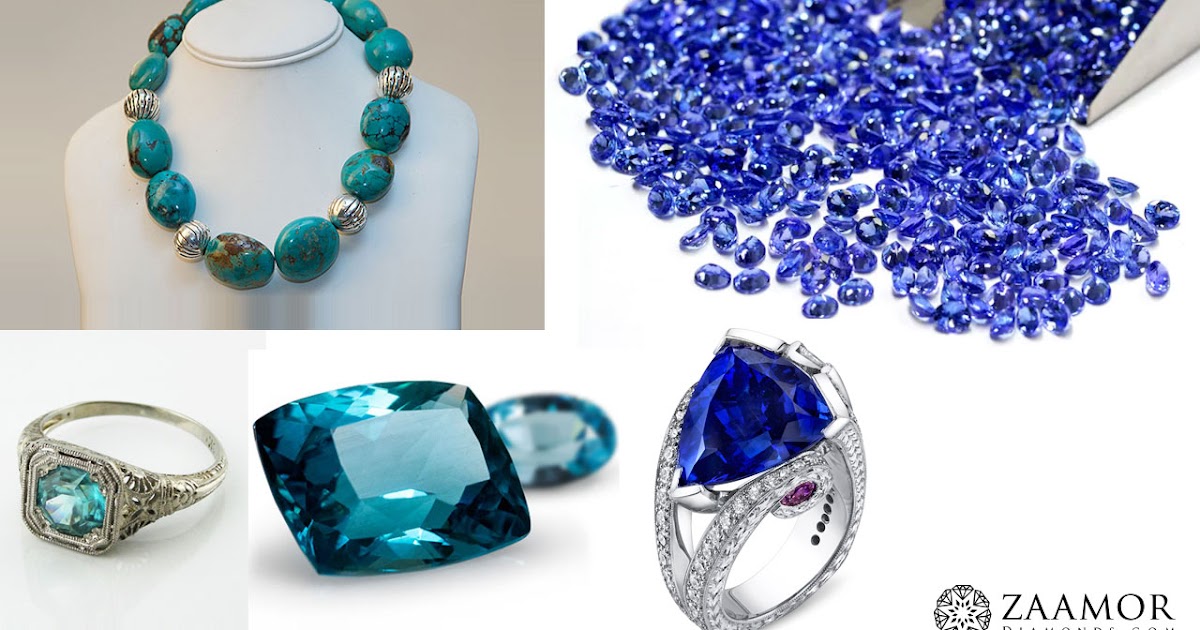 December Birthstone: Tanzanite, Turquoise and Zircon | Zaamor Diamonds Blog
