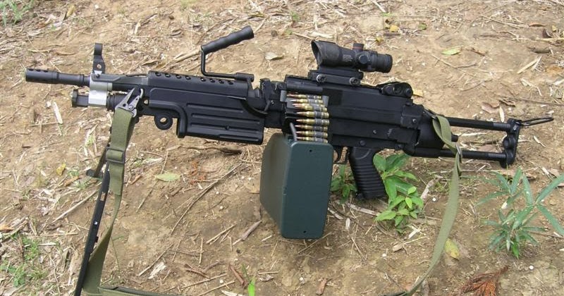gun wallpaper hd: M249 Squad Automatic Weapon