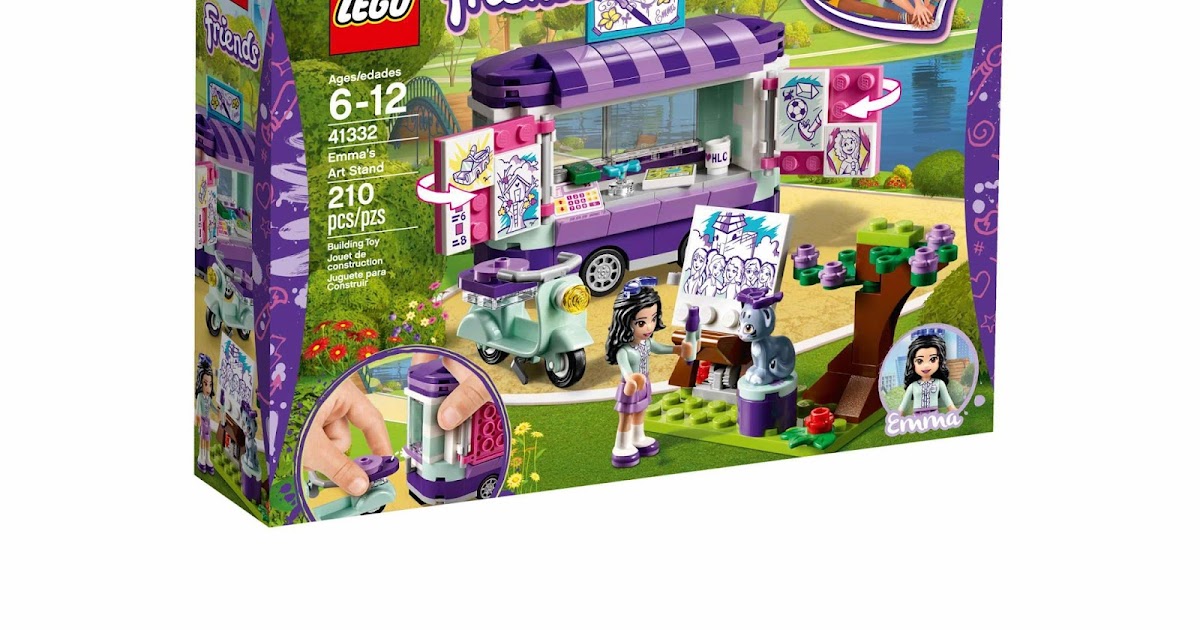 BRICK2018: LEGO SET DATABASE LEGO 41332 Emma's Art Stand