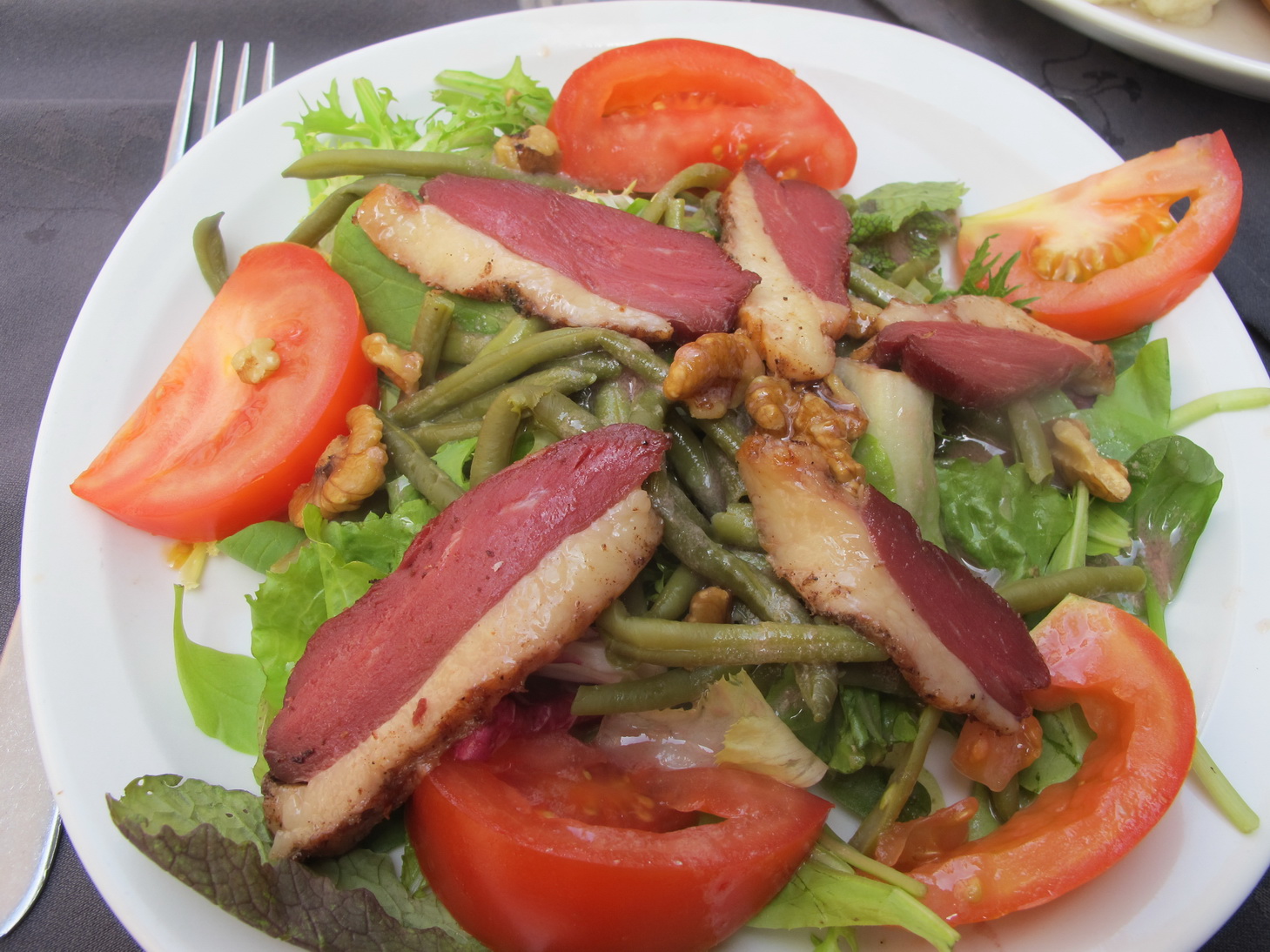 En verano - In summer: Riquísimas comidas