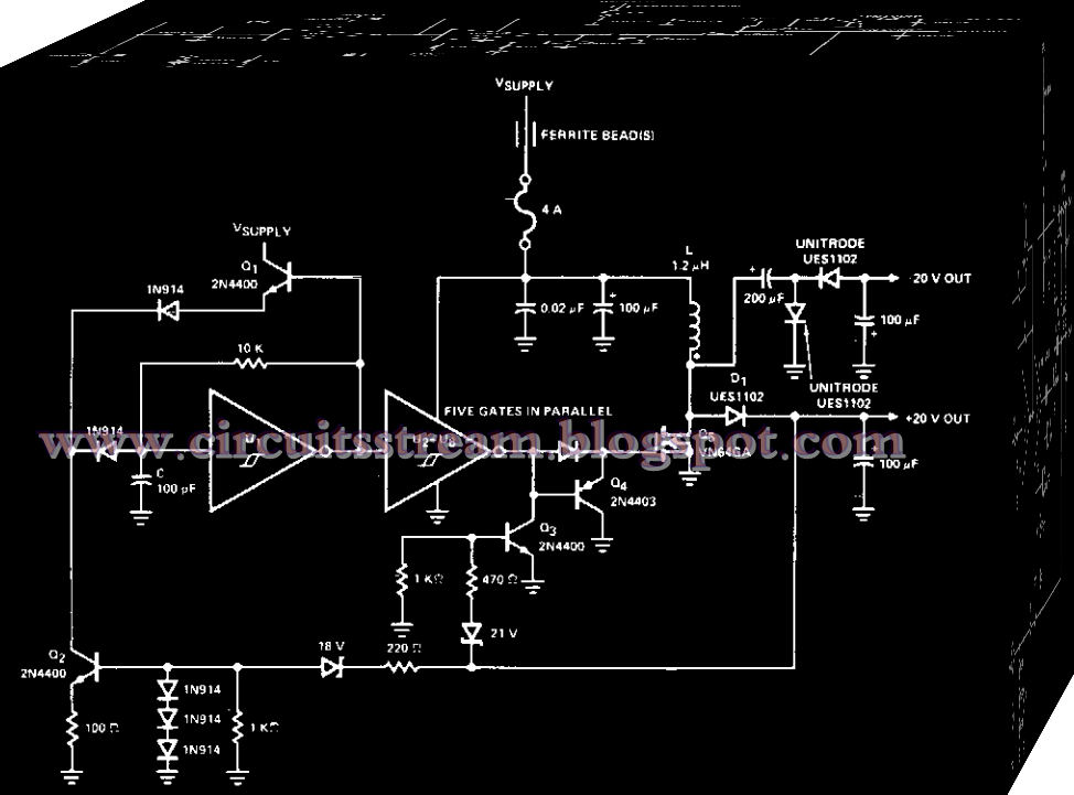 Switching inverter for 12v Systems Circuit Diagram | Electronic Circuit ...