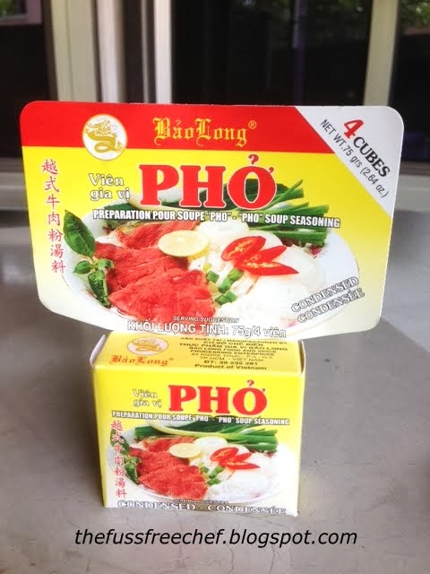 the FUSS FREE chef: Vietnamese Beef Noodle Soup - The Shortcut Way