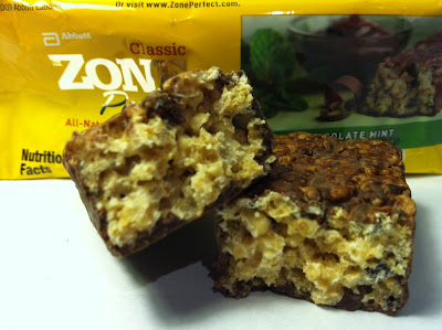 Crazy Food Dude: Review: Zone Perfect Chocolate Mint Nutrition Bar