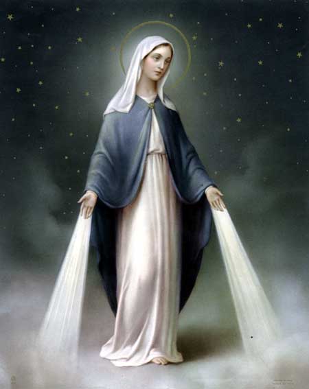 String o' Pearls: Pictures of Mother Mary