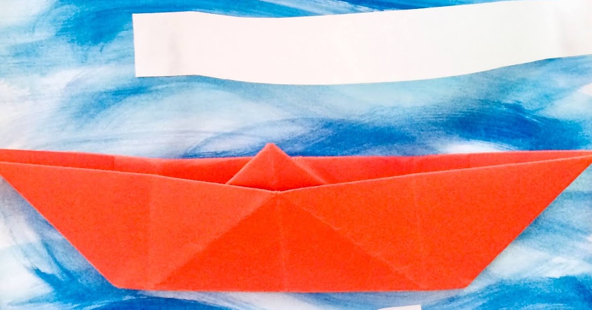 Origami pentru copii: „Bărcuța” - Materiale didactice de 10(zece)