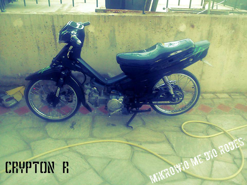 Mikrowio me dio rodes: Yamaha Crypton R 55mm Narita