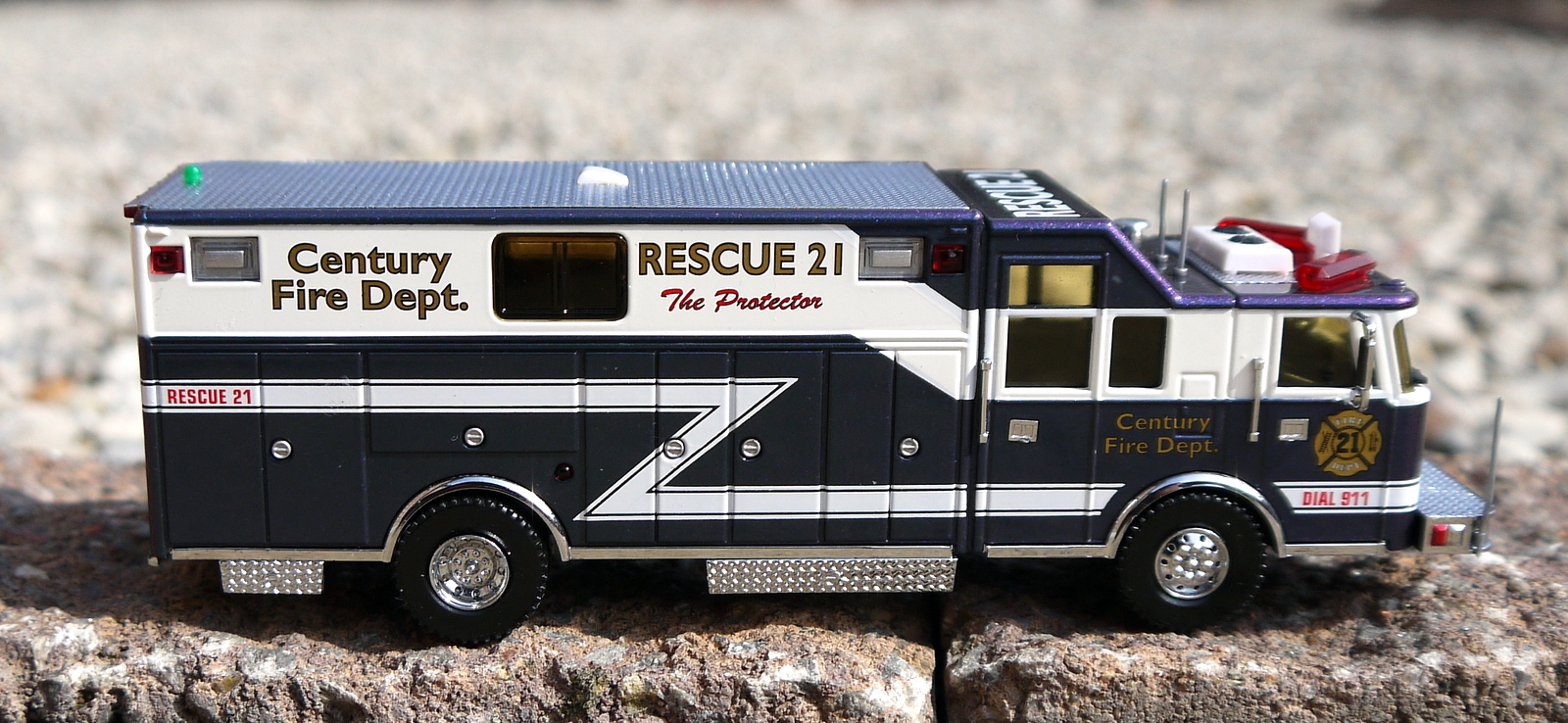 My Code 3 Diecast Fire Truck Collection: Pierce Lance Century Heavy ...