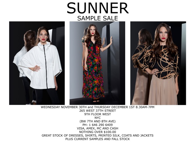 SugarRockCatwalk.com: More Sample Sales This Week