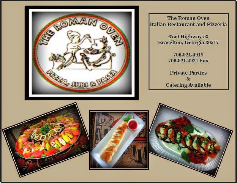 Welcome "The Roman Oven" Braselton, GA