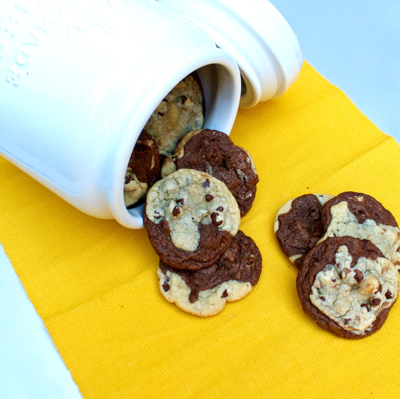 Chocolate Therapy: Double Fudge and Chocolate Chip Smashed Cookies