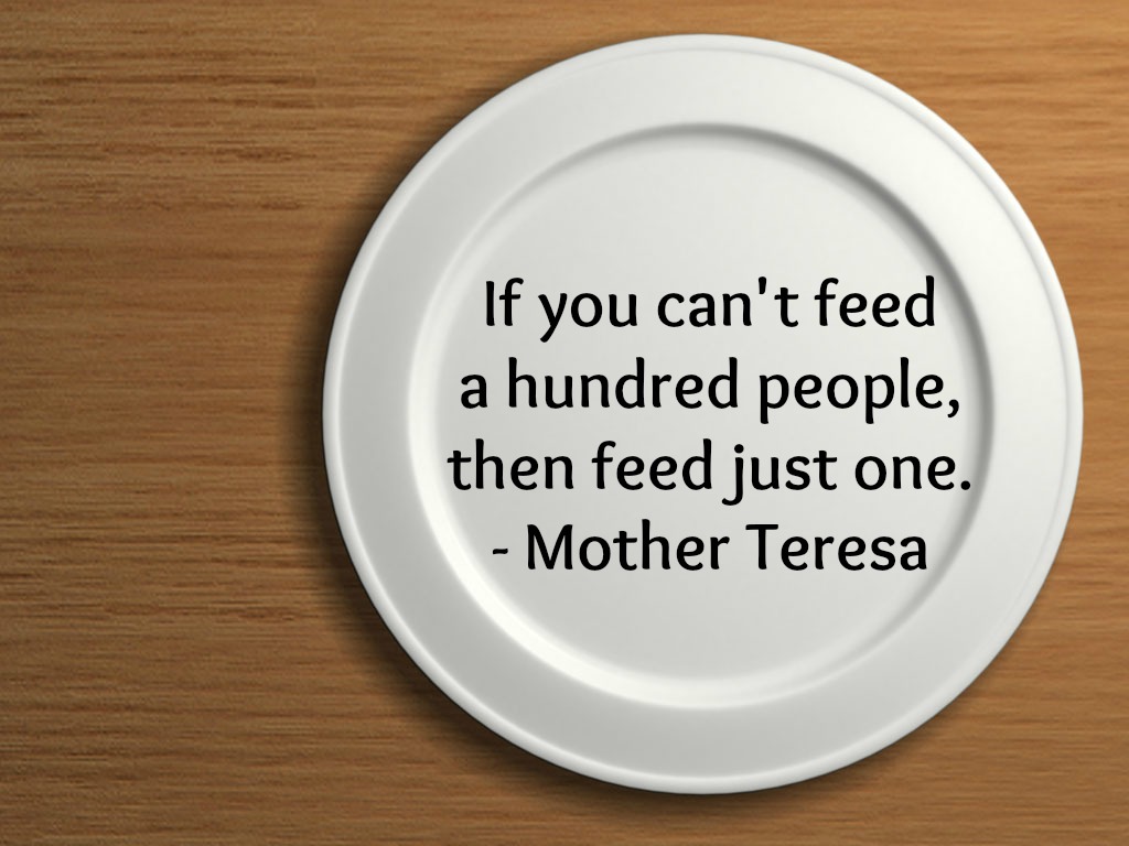 Quotes About Hunger Feeding People. QuotesGram