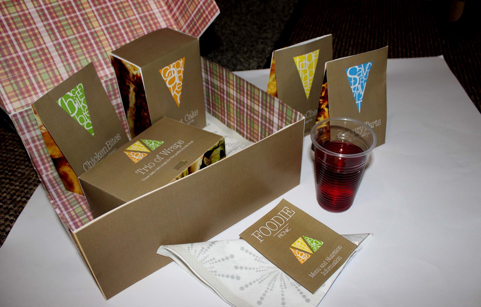 Graphic Design: M&S picnic packaging design