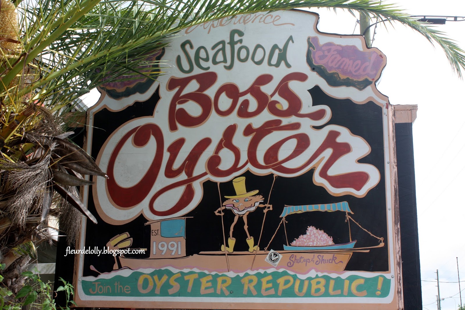 Fleur de Lolly: Dining Out Gulf Coast: Boss Oyster, Apalachicola, Florida