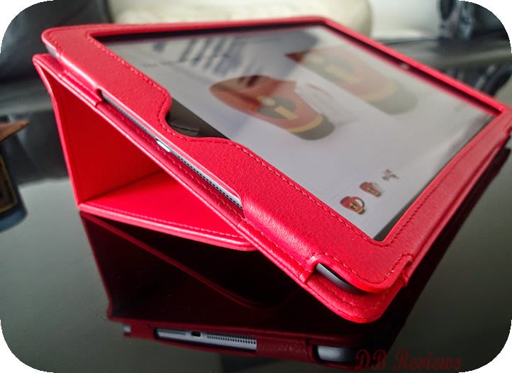 Caseflex iPad Air Textured Faux Leather Stand Cover from Mobile ...