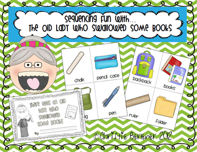 First Grade Fever! by Christie: Sequencing with "There Was an Old Lady ...