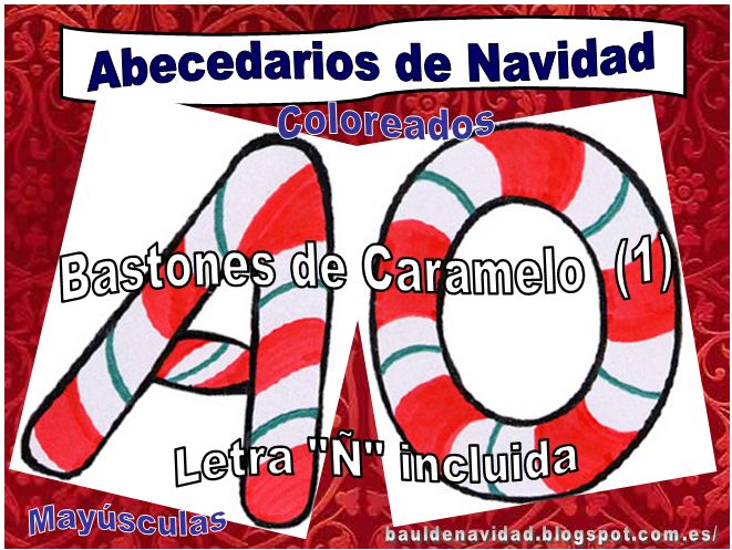 BAÚL DE NAVIDAD: Abecedarios