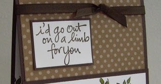 Stamping with Loll: Out on a Limb