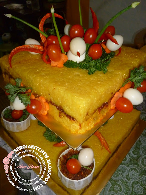 Am-Flora: PULUT KUNING PENGANTIN - 2 TINGKAT