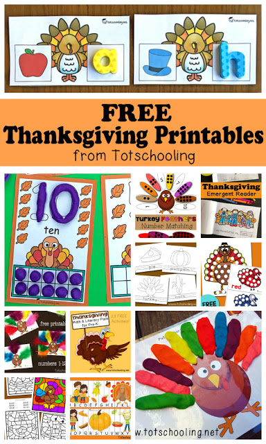 Turkey Colors Roll the Dice Activity | Totschooling - Toddler ...