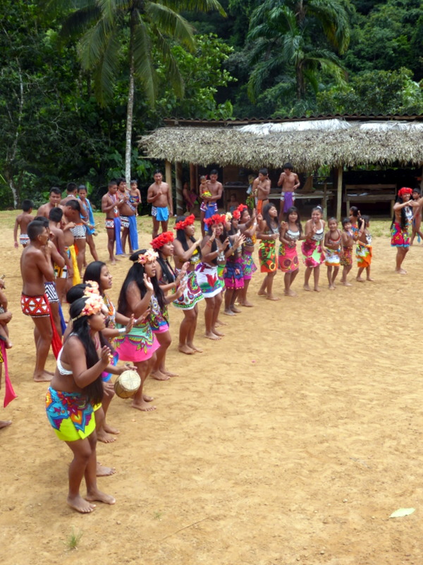 Travels thru Life: 10/5 -- Visit the Embera People