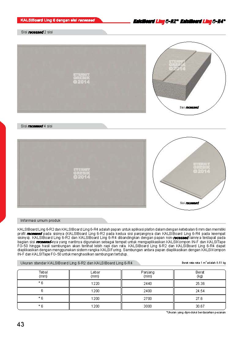 Cara dan aturan pemasangan kalsiboard, kalsifloor, kalsiclad, Kalsiplank
