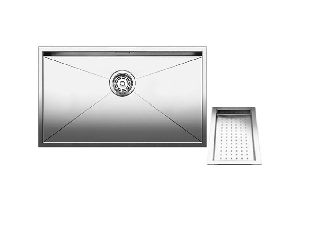 WEST END COTTAGE: Kitchen Sinks - draining options