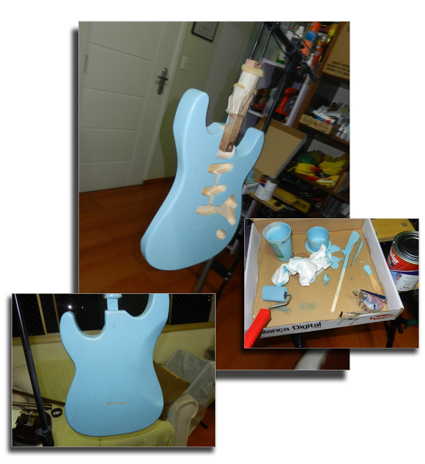 Louco Por Guitarra: Onde está o Wally? - Fender Sonic Blue 60's