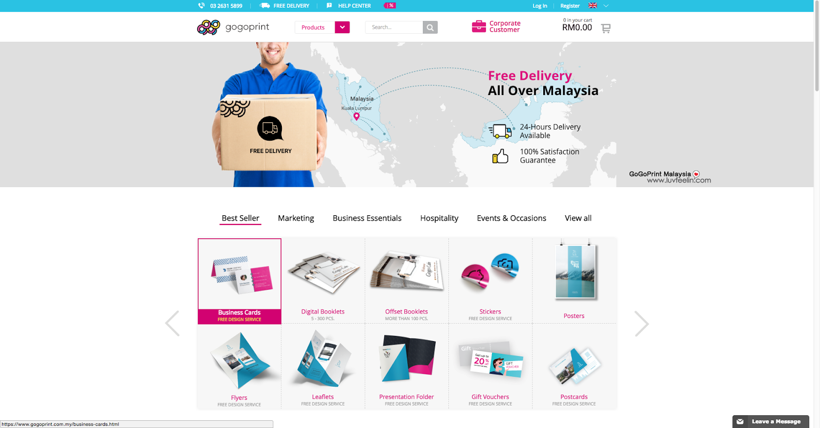 GoGoPrint Malaysia【一站式印刷服务】轻松打印＋全国免运 - 乐飞翎 ♥ LUVFEELIN