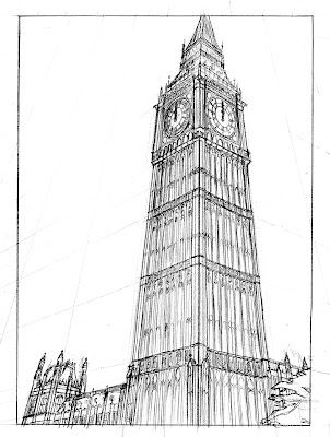 work by Cazel: SEQA325: Assignment 2: 3pt Perspective Buildings: Big ...