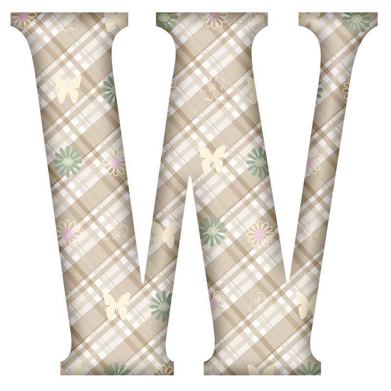 GRANNY ENCHANTED'S BLOG: Free Butterfly Sage Digital Scrapbook Alphabet