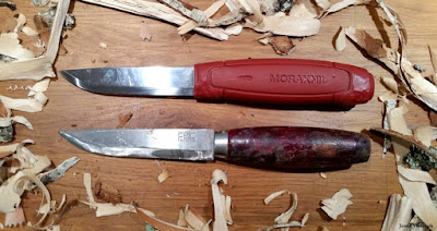 Knives - Tools & Art: Morakniv Basic - Modified