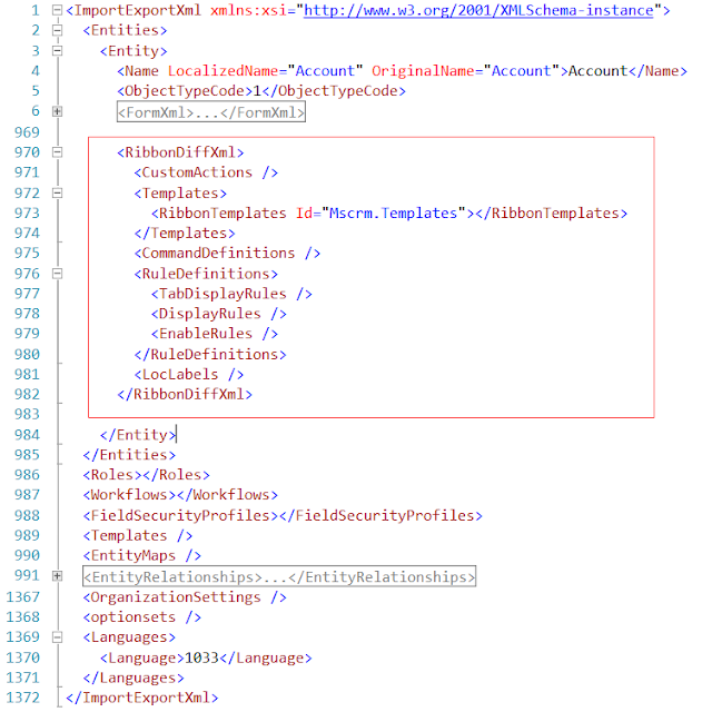 Erik Pool: Understanding CRM Ribbon XML - Part 2: updating the ribbon