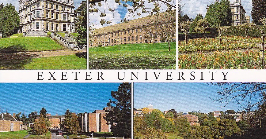 Postcard A La Carte: University of Exeter, United Kingdom
