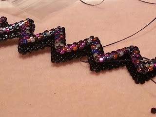 DamnedHalo's Beading Babble: Double Layer Rick Rack