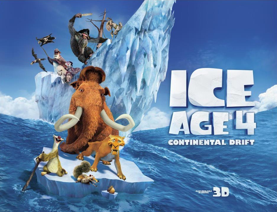Mi cartelera musical: 'Ice Age 4: La formación de los continentes' de ...