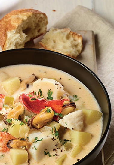 I'm Turning 60...: Anna Sultana’s East Coast Seafood Chowder
