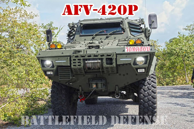 DEFENSE STUDIES: Thailand Lakukan Tes Kendaraan AFV-420P "Mosquito"