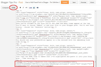How to Add PowerPoint to Blogger - The Definitive Guide - Blogger Tips Pro