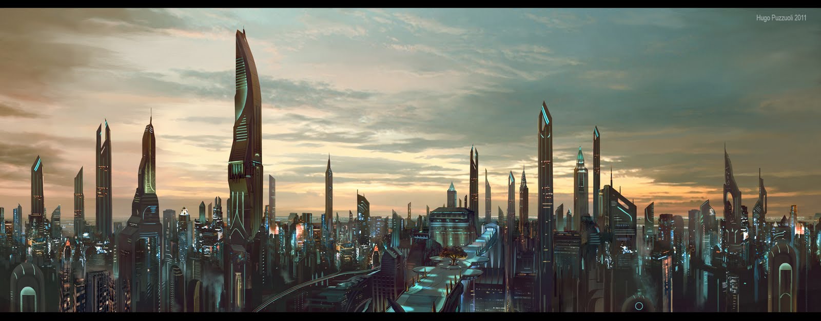 Hugo Puzzuoli: #126 New York city 2099