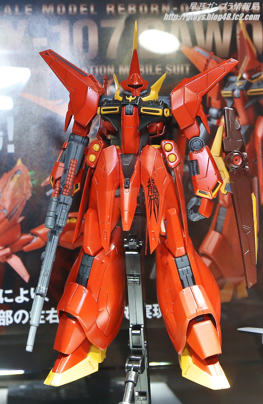 GUNDAM GUY: RE/100 AMX-107 Bawoo - On Display@ C3 Tokyo 2016