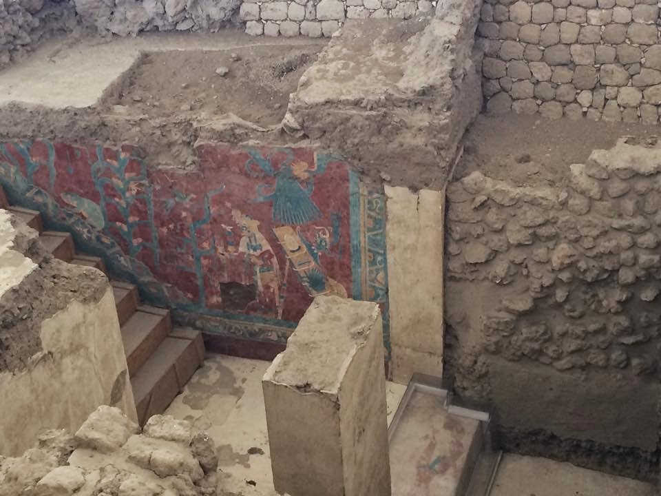 CENTROS CEREMONIALES MESOAMERICANOS : ZONA ARQUEOLOGICA DE CACAXTLA, PUEBLA