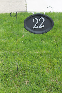 HARRIS HOUSE: What's Your Address: DIY Post