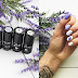 LAVENDER MANI 💜 SEMILAC 127 VIOLET CREAM, 001 STRONG WHITE⬧NEONAIL ...