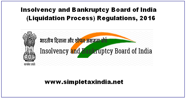 Insolvency and Bankruptcy Board of India (Liquidation Process ...