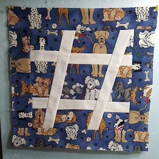 Gefilte Quilt: 4 Improvisational Hashtag Quilt Blocks