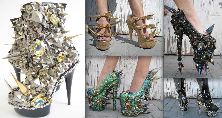 "Réserve d'inspirations": " Quelques créations de chaussures originales"