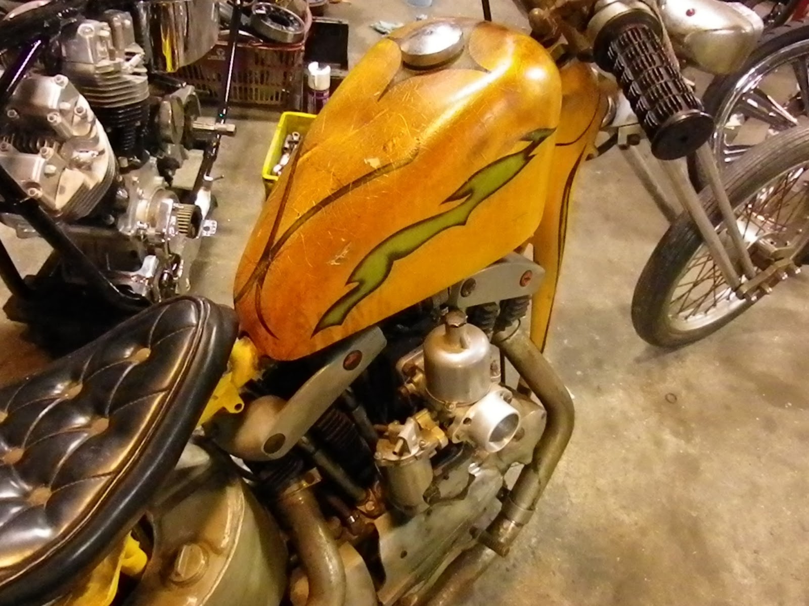 Grass Hopper Motor Cycle: 1964 XLCH Chopper!!!!!!