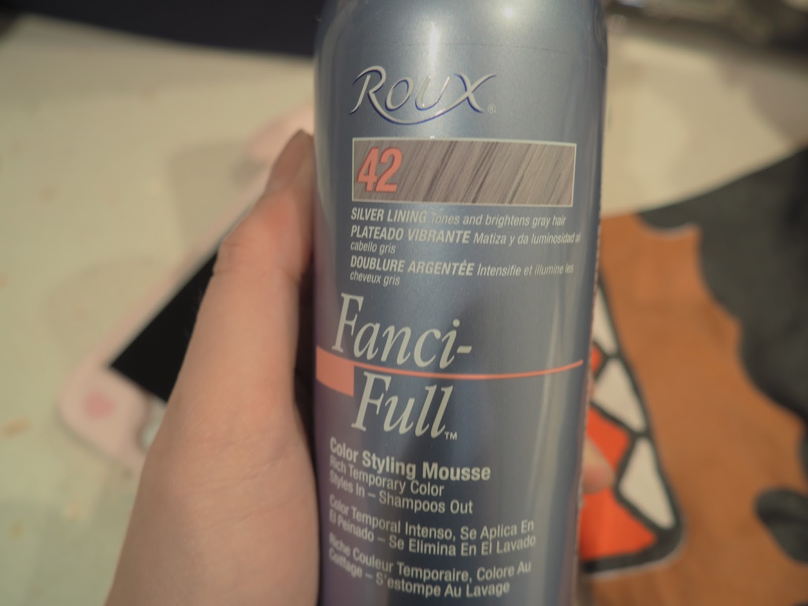 ariska pue's blog: Roux Fanci Full Mousse Silver Lining