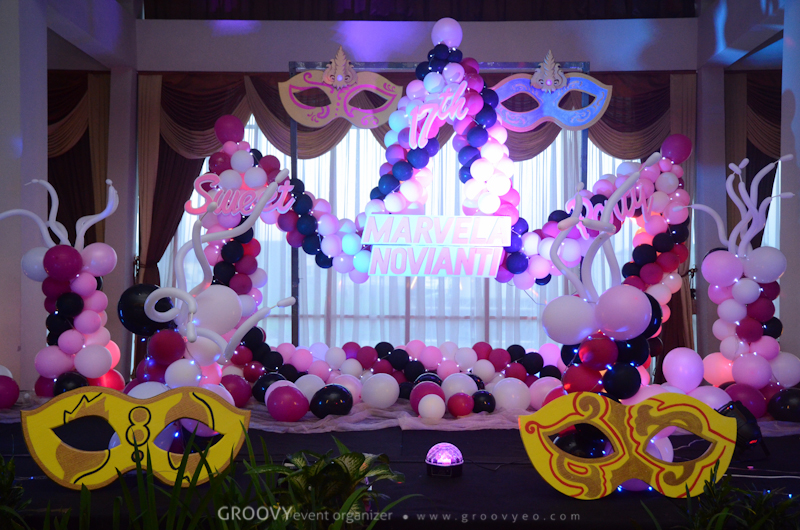 Groovy Event Organizer: Marvela's Sweet Seventeen Party